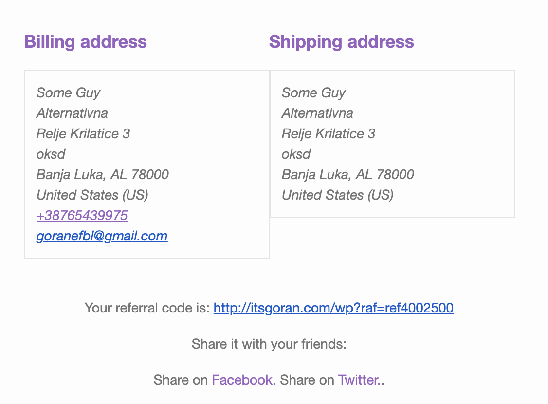 How to add user referral code to every order details email? - Refer a ...